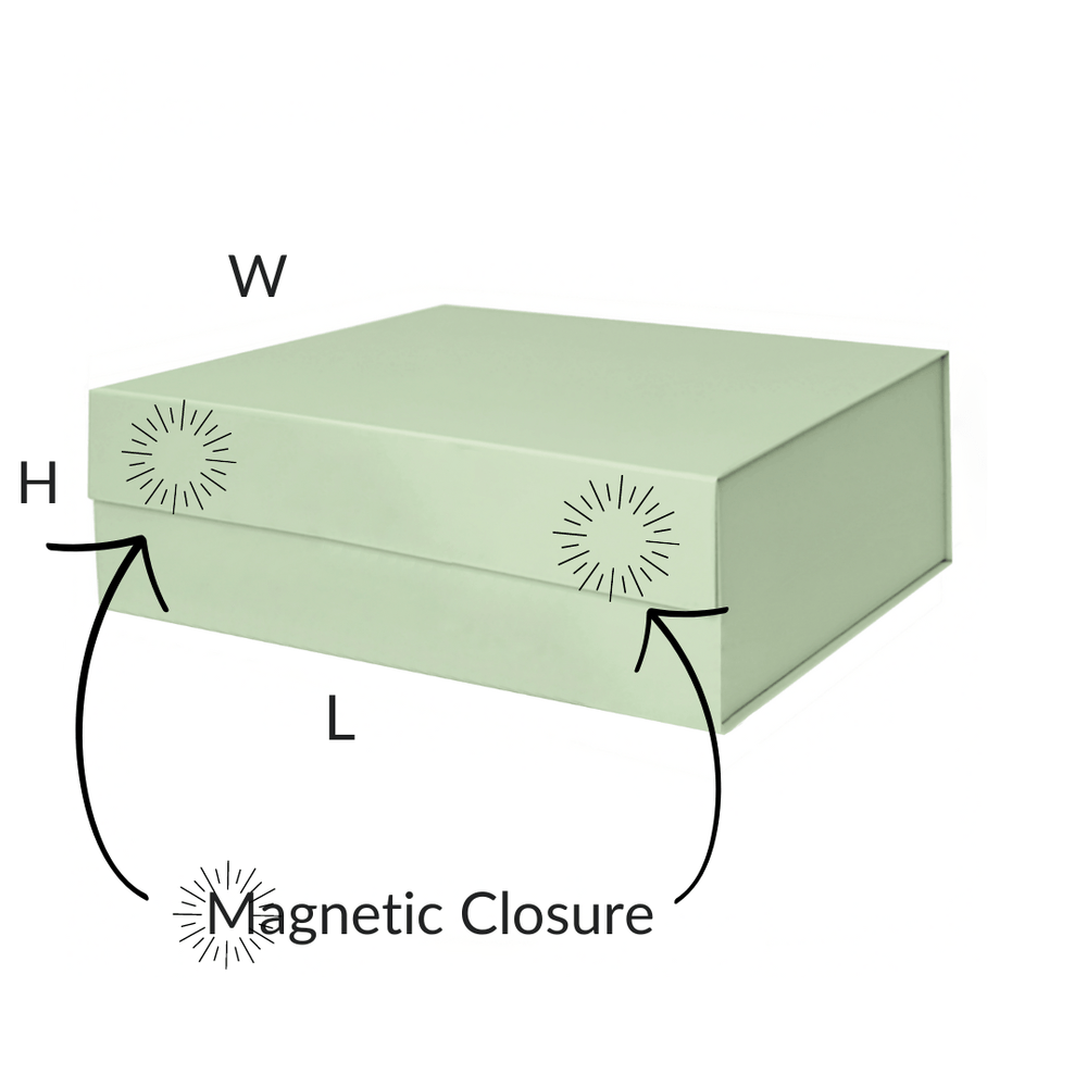 Sage Green A4 Deep Magnetic Gift Boxes – Gift Box Market