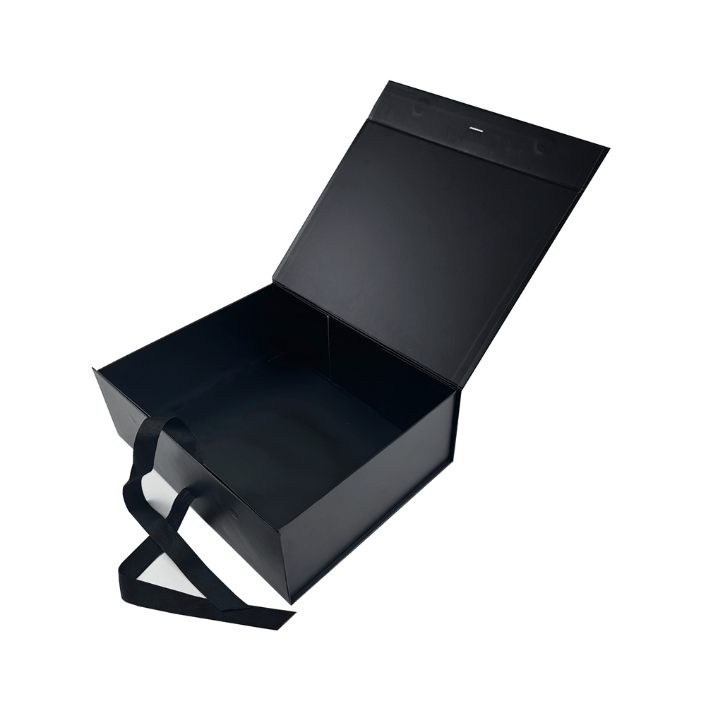 Black A4 Deep Gift Boxes - Changeable Ribbon – Gift Box Market