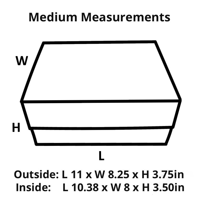 White Medium Rectangle Magnetic Gift Boxes – Gift Box Market