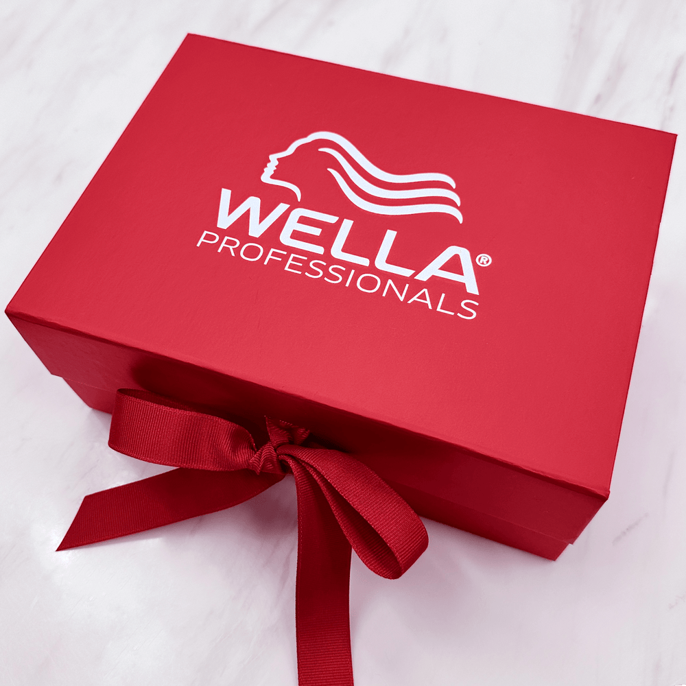 Red A4 Deep Gift Boxes with Changeable Ribbon – Gift Box Market