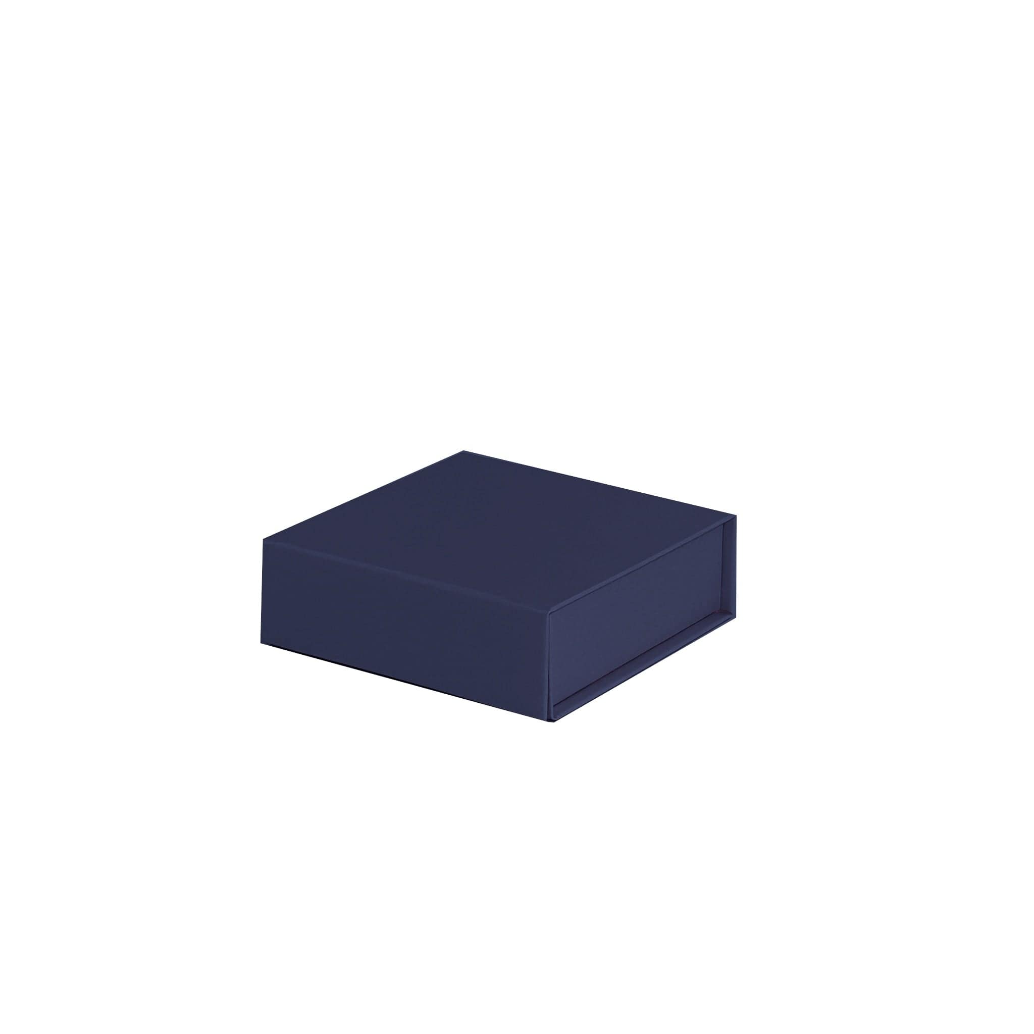 Sample - Navy Blue Small Square Magnetic Gift Boxes – Gift Box Market