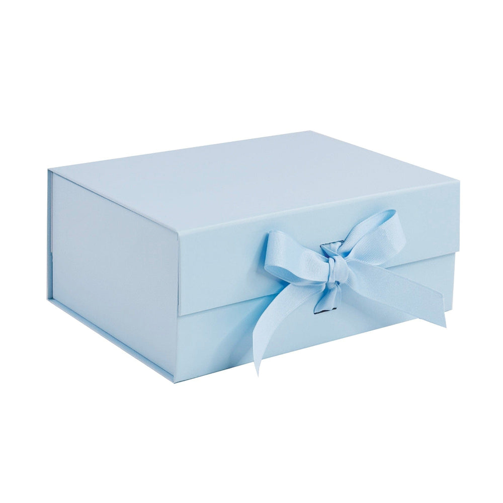 Powder Blue A5 Deep Gift Boxes - Changeable Ribbon – Gift Box Market