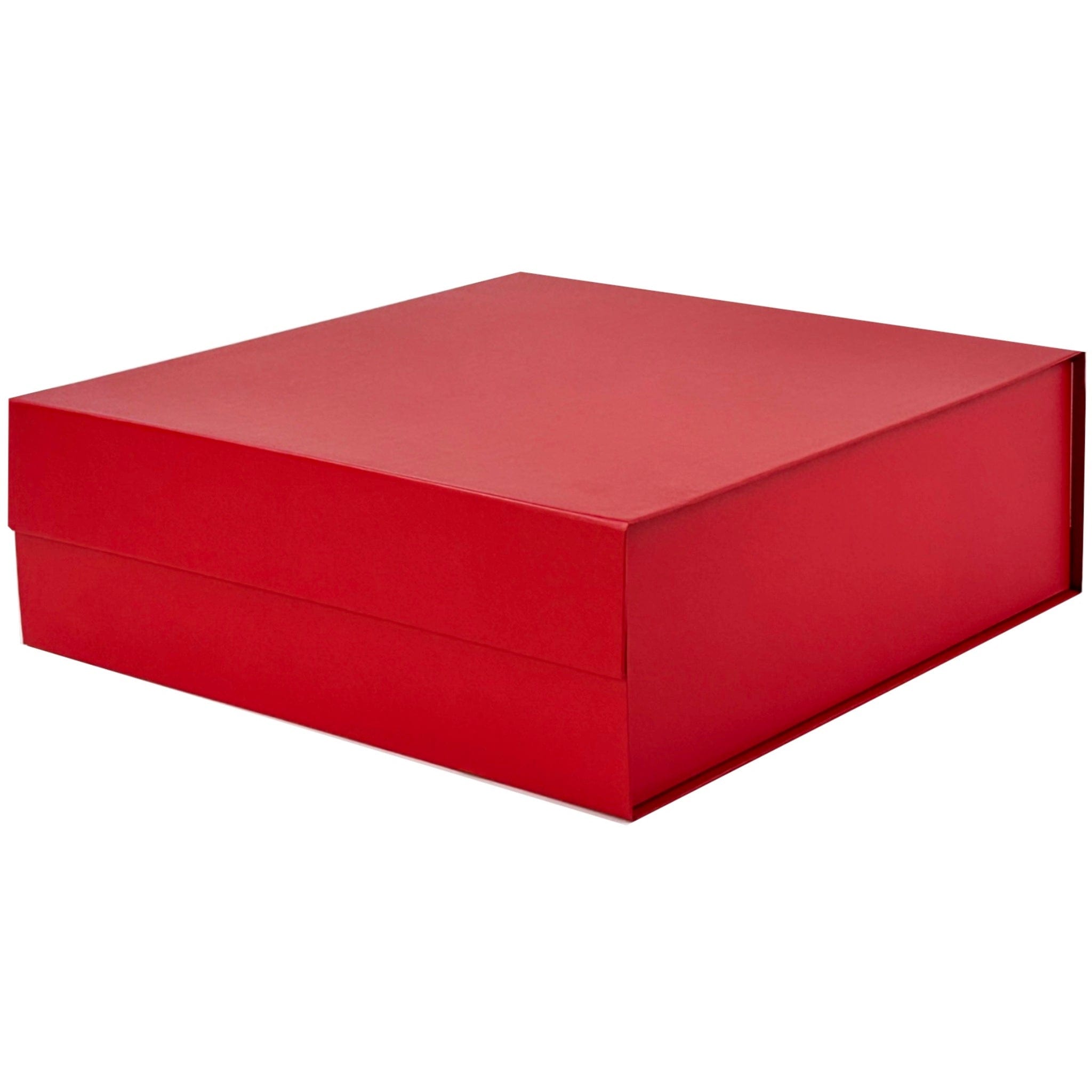 Sample - Red Large Square Magnetic Gift Box – Gift Box Market
