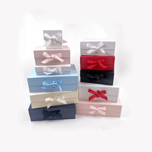 Black A4 Deep Gift Boxes - Changeable Ribbon – Gift Box Market
