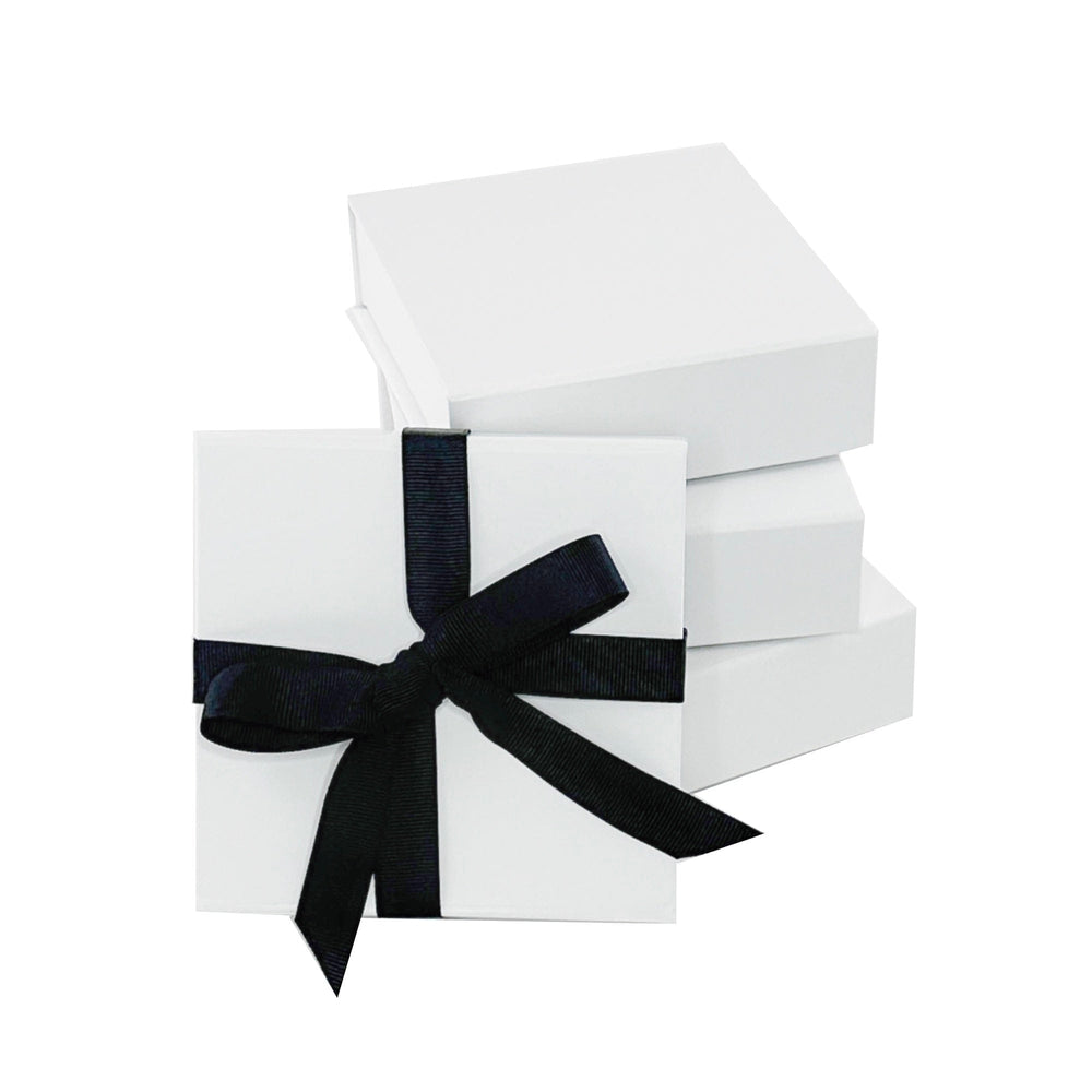 White Small Square Magnetic Gift Boxes – Gift Box Market