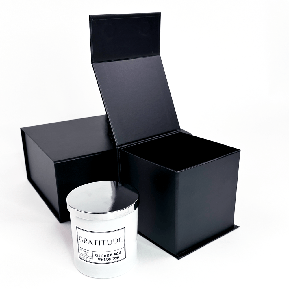 Black Small Cube Magnetic Gift Boxes – Gift Box Market